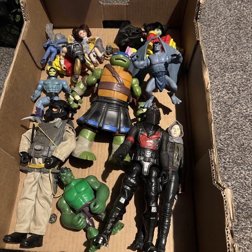 Action Figures Toy Job Lot Vintage and Modern Bundle Of Bits action man ...