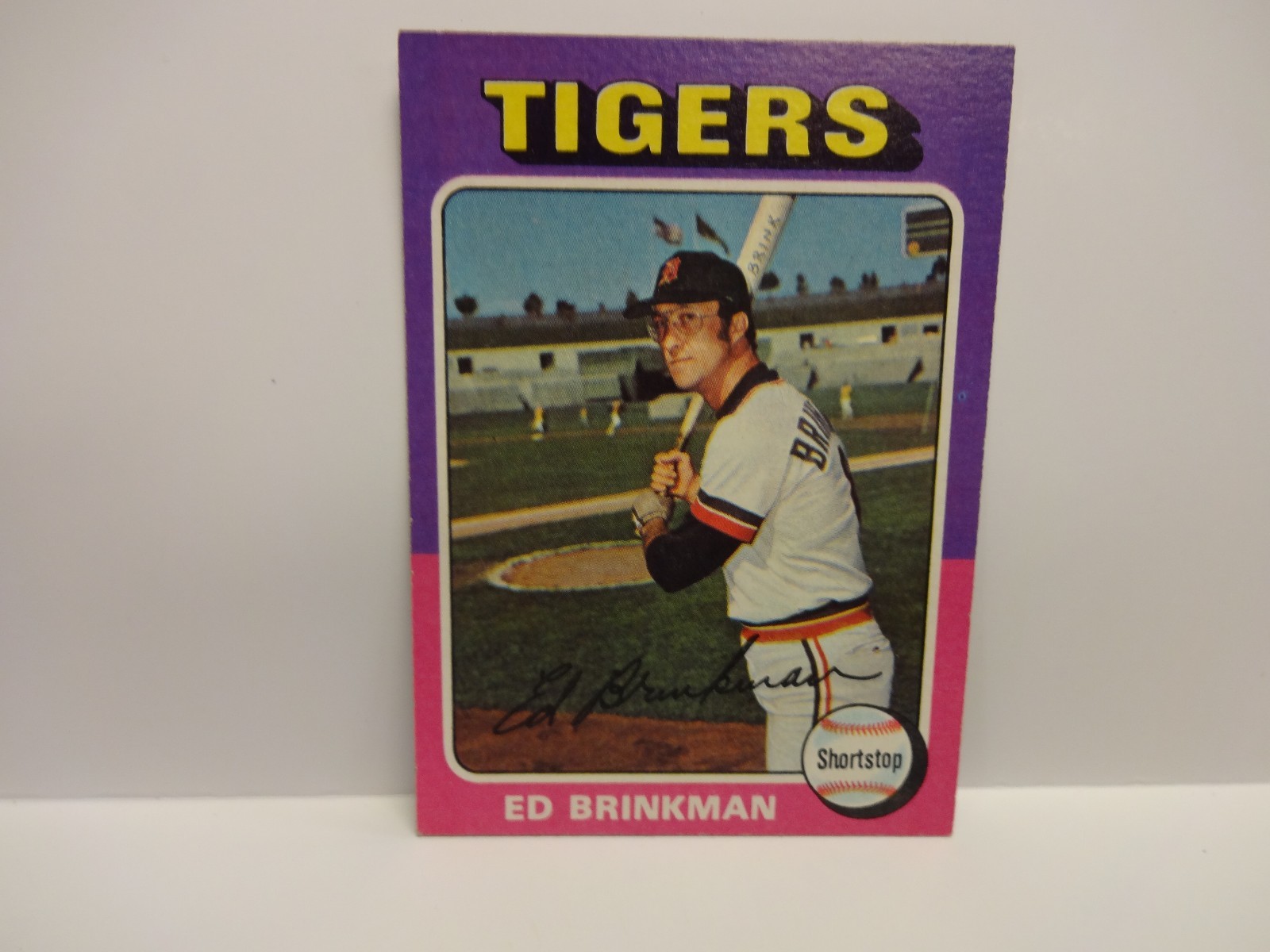 1975 Topps Ed Brinkman Card # 439 Detroit Tigers | eBay