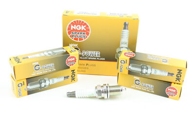 Set of 4 NGK 7092 G-Power Nickel Performance Ignition Spark Plugs ...