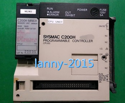 1PC Used Omron PLC CPU MODULE PROGRAMMABLE CONTROLLER SYSMAC C200H-CPU03 | eBay