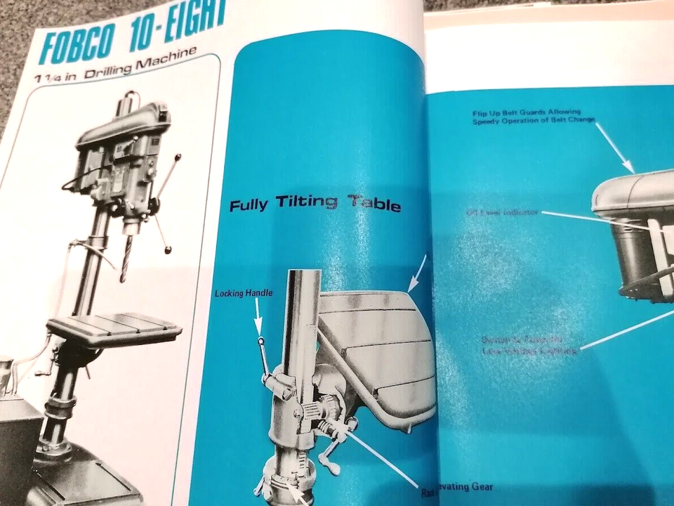 Fobco drill brochures x 4 | eBay UK
