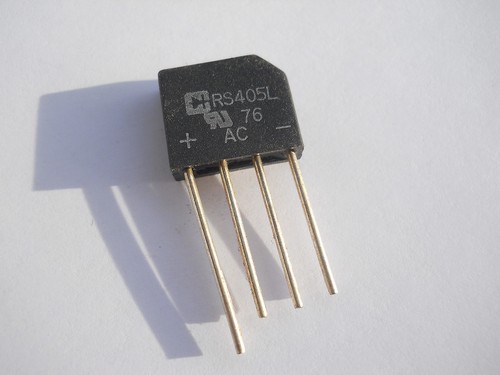 Bridge Rectifier, RS405L 600 Volt 4 Amp (QTY 10 ea)N66 | eBay