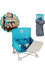 hiccapop Omniboost Travel Booster Seat With Tray for Baby Folding ...