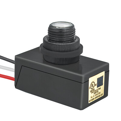 LED Dusk To Dawn Outdoor Swivel 120V Photo Cell Light Control Photocell ...