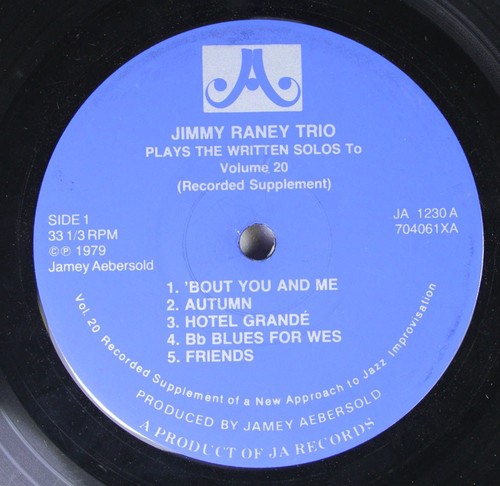 Hear! Jazz Ep 33 Rpm 45 Jimmy Raney Trio - Bout You And Me / Autumn ...