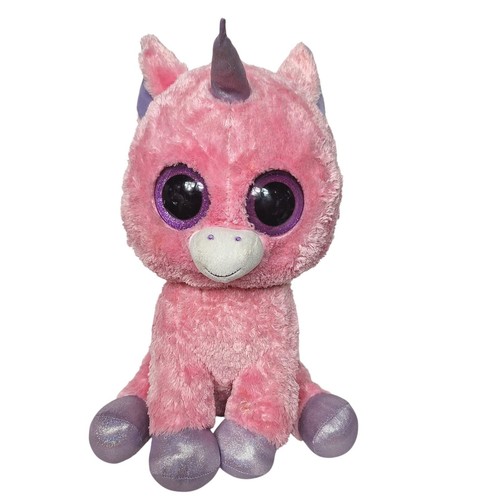 Ty Beanie Boos Large Magic Unicorn Plush Justice Exclusive 2014 17.5 ...