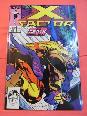 X-FACTOR #34 "Death!" (Marvel 1986) | eBay Australia