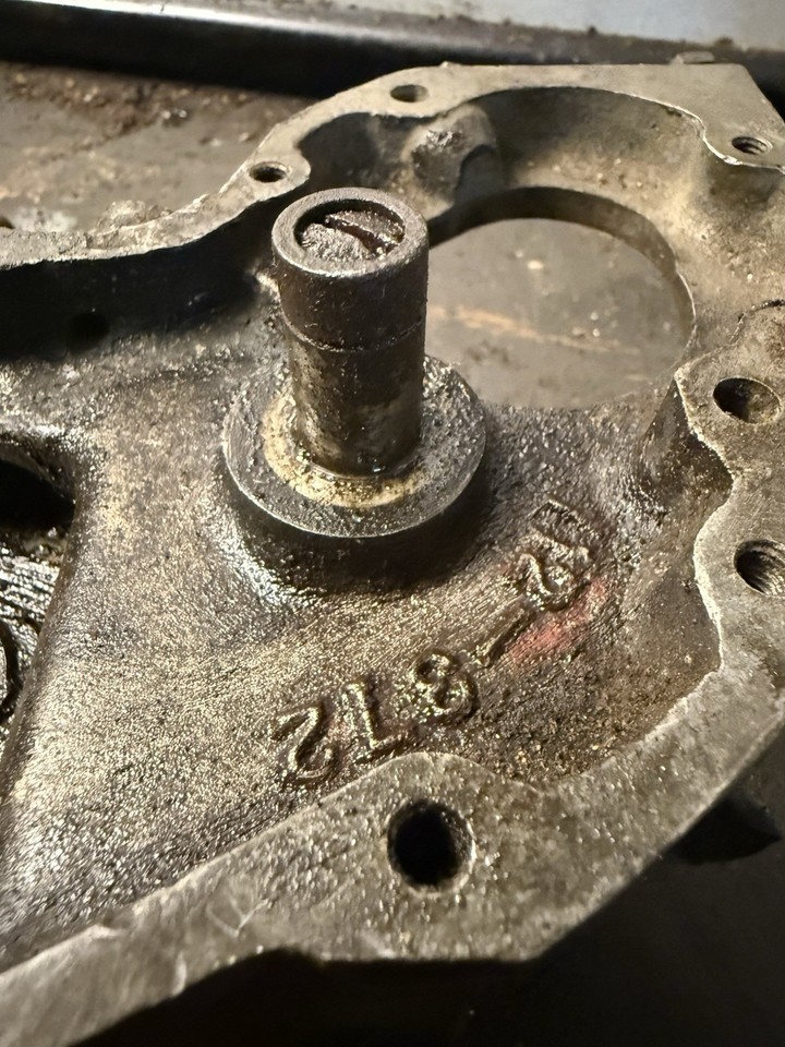 1937 Harley Davidson OEM 112-372 Flathead ULH UL Engine Right Case 107G ...