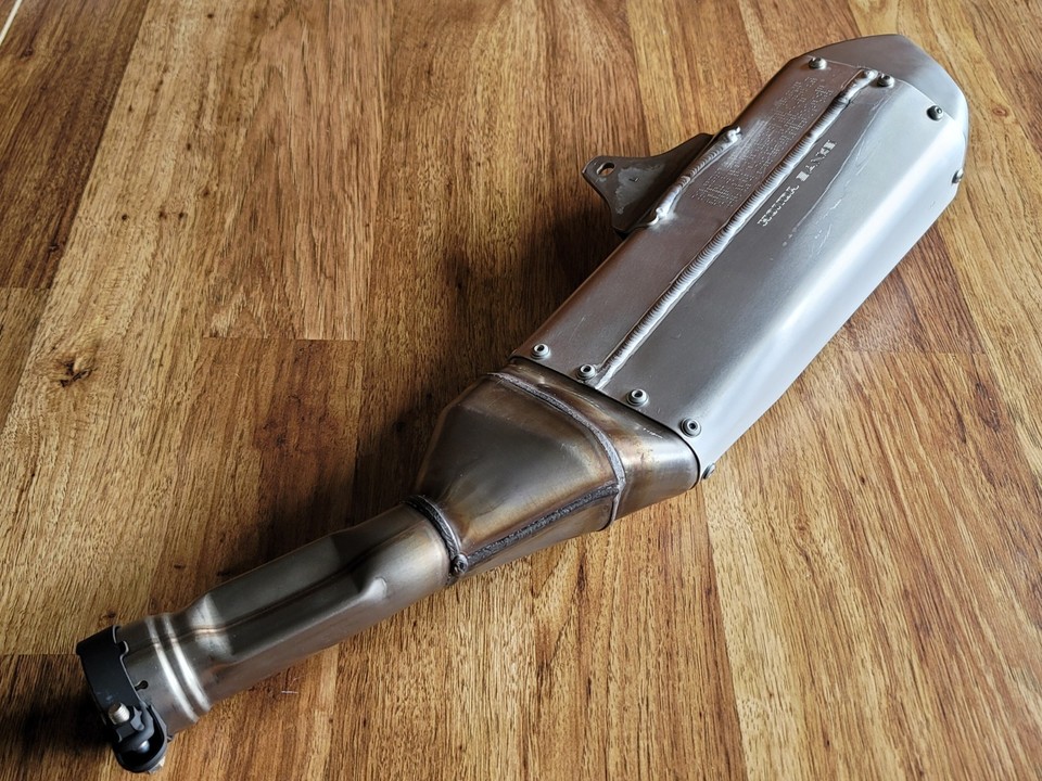 NEW Honda CRF450R Exhaust Silencer Muffler CRF450RX OEM CRF 450 Pipe ...