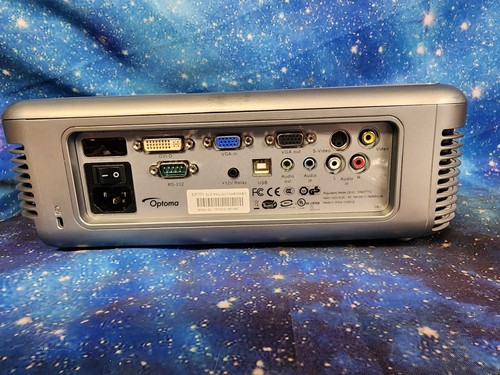 Optoma DLP Projector with Remote/Laser Pointer Control, Case and ...