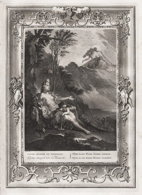 Klytia Sunflower Greek Mythology Engraving Picart 1731 | eBay