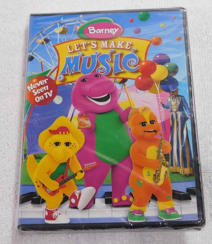 Barney - Lets Make Music (DVD, 2006) for sale online | eBay