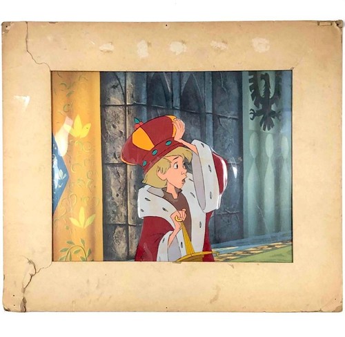 Disney's The Sword In The Stone original 1963 Production Art Cel "King ...