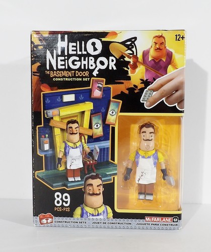 McFarlane Hello Neighbor Basement Door Construction Set 89 Pieces Light ...