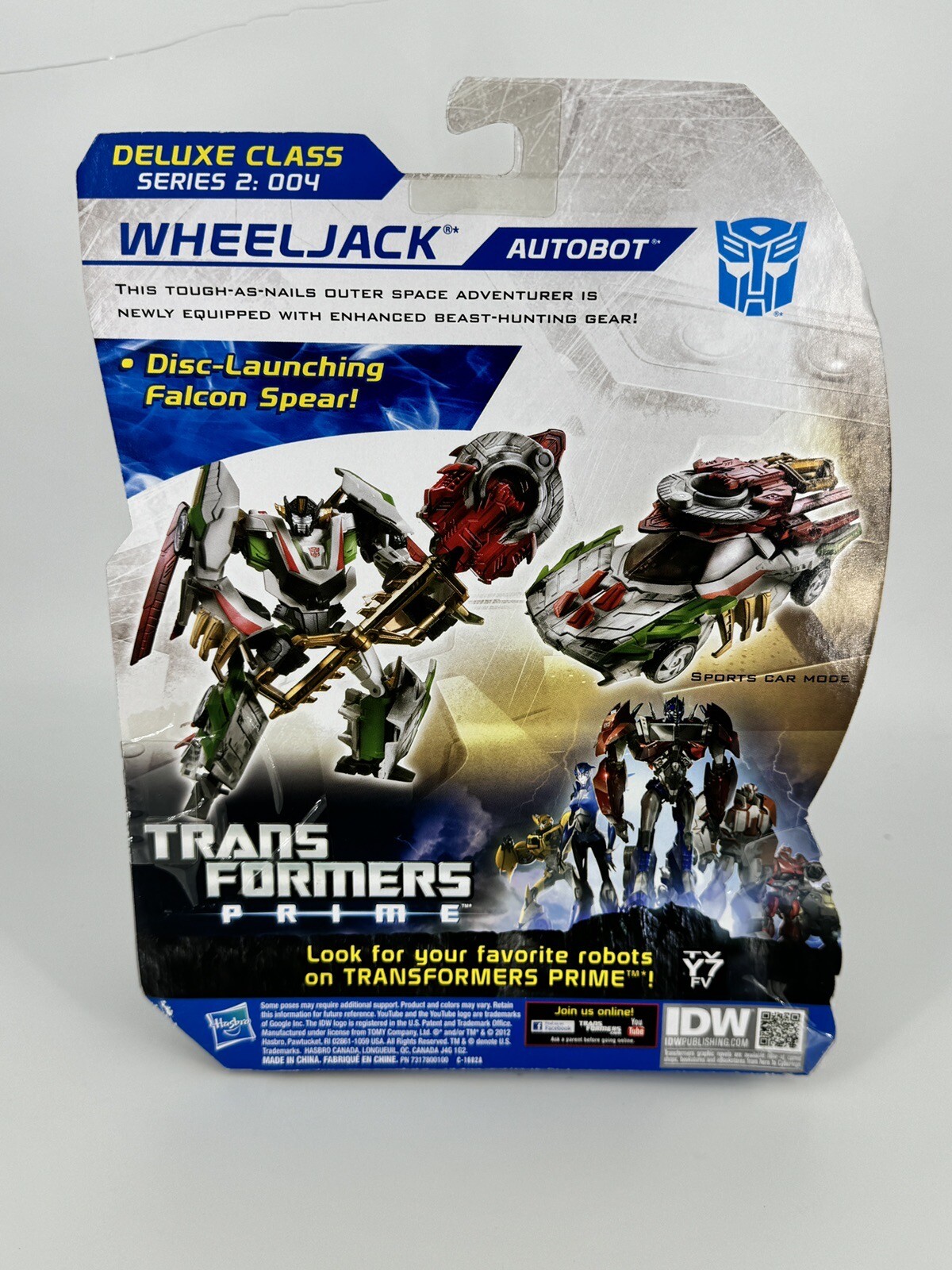 WHEELJACK, Transformers Prime Deluxe: Beast Hunters Action Figure | eBay