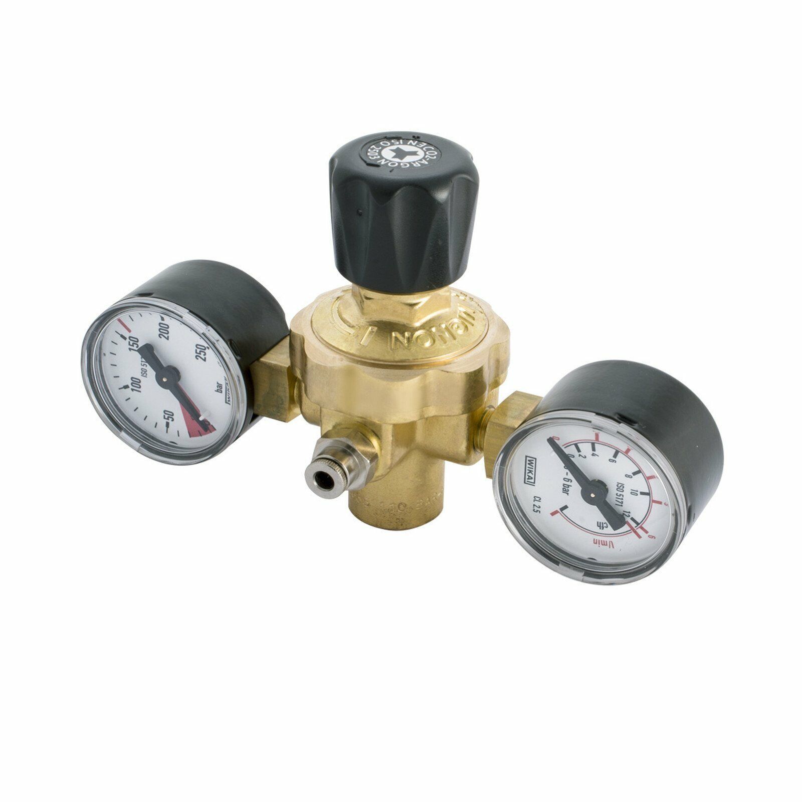 Oxyturbo MIGNON CO2/Argon Riduttore con 2 Manometri (225200) | Acquisti ...