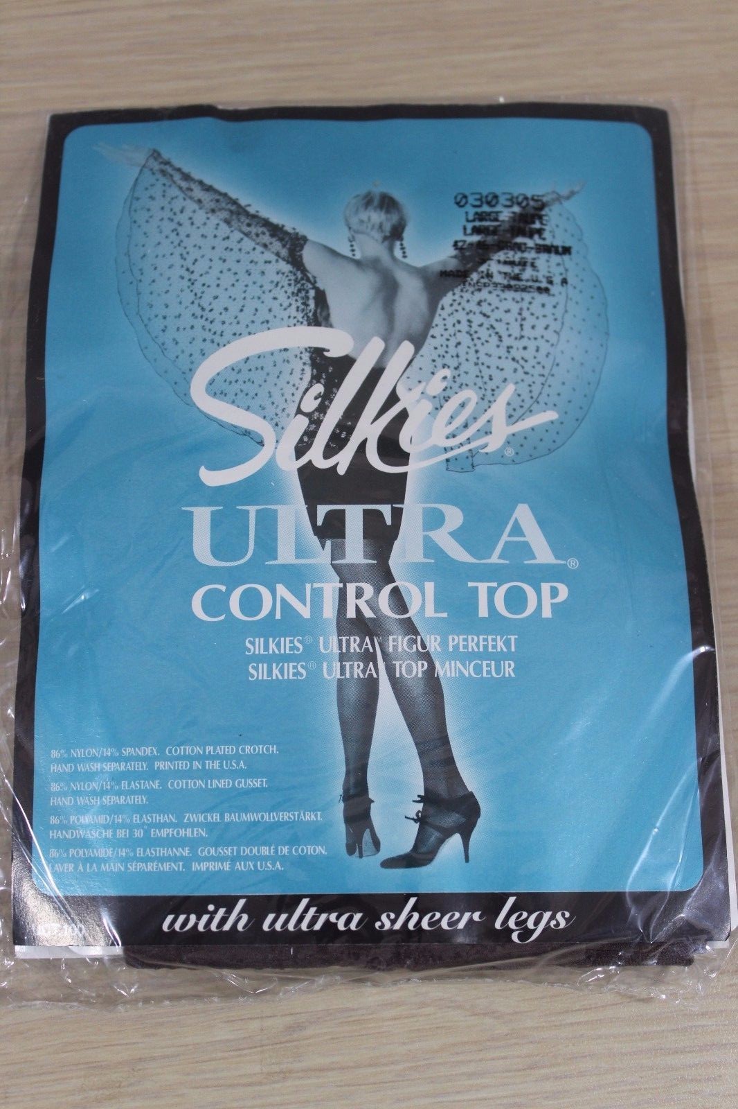 Silkies Ultra Control Top Large Taupe #030305 Pantyhose NEW in ...