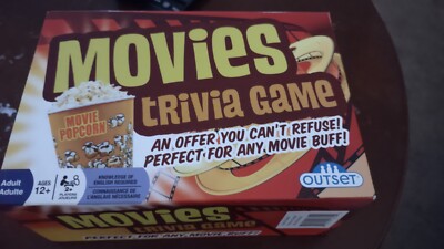 Movies Trivia Game Outset Perfect for Movie Buffs Portable 220 Cards ...