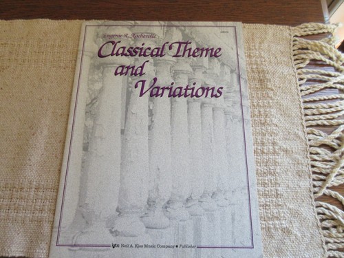 CLASSICAL THEME AND VARIATIONS SHEET MUSIC- EUGENIE R. ROCHEROLLE | eBay