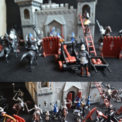 Hot Latest Toy Medieval Castle Soldiers Vintage Figures History ...