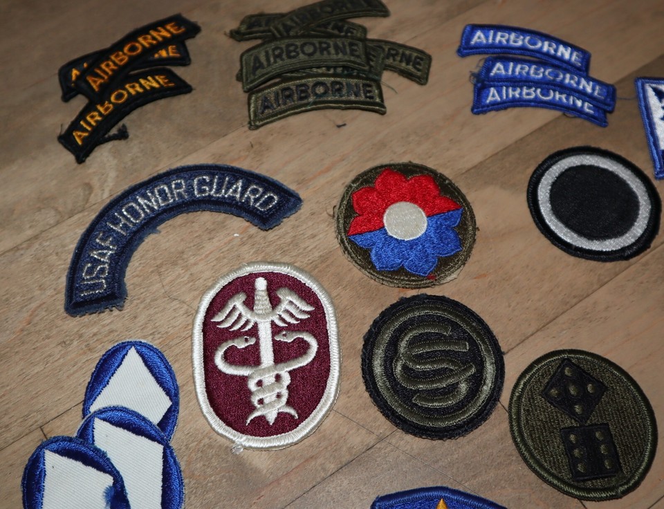 Military Patches | x29 US Army Airborne 1st Corps 3rd Infantry 11th 9th ...