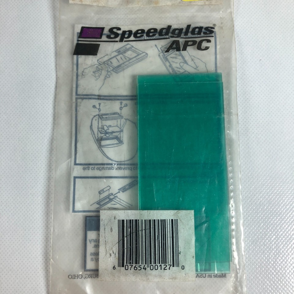 (5-Lenses) Speedglas Internal Cover Lens Filters APC, 02-0280-00 2" x 4 ...