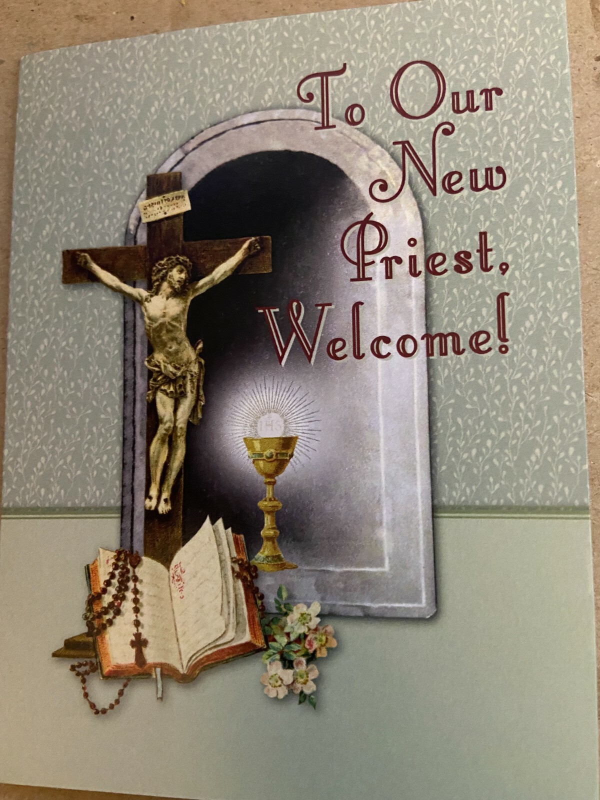 Welcome New Priest Card and Envelope *NEW* ll1 | eBay