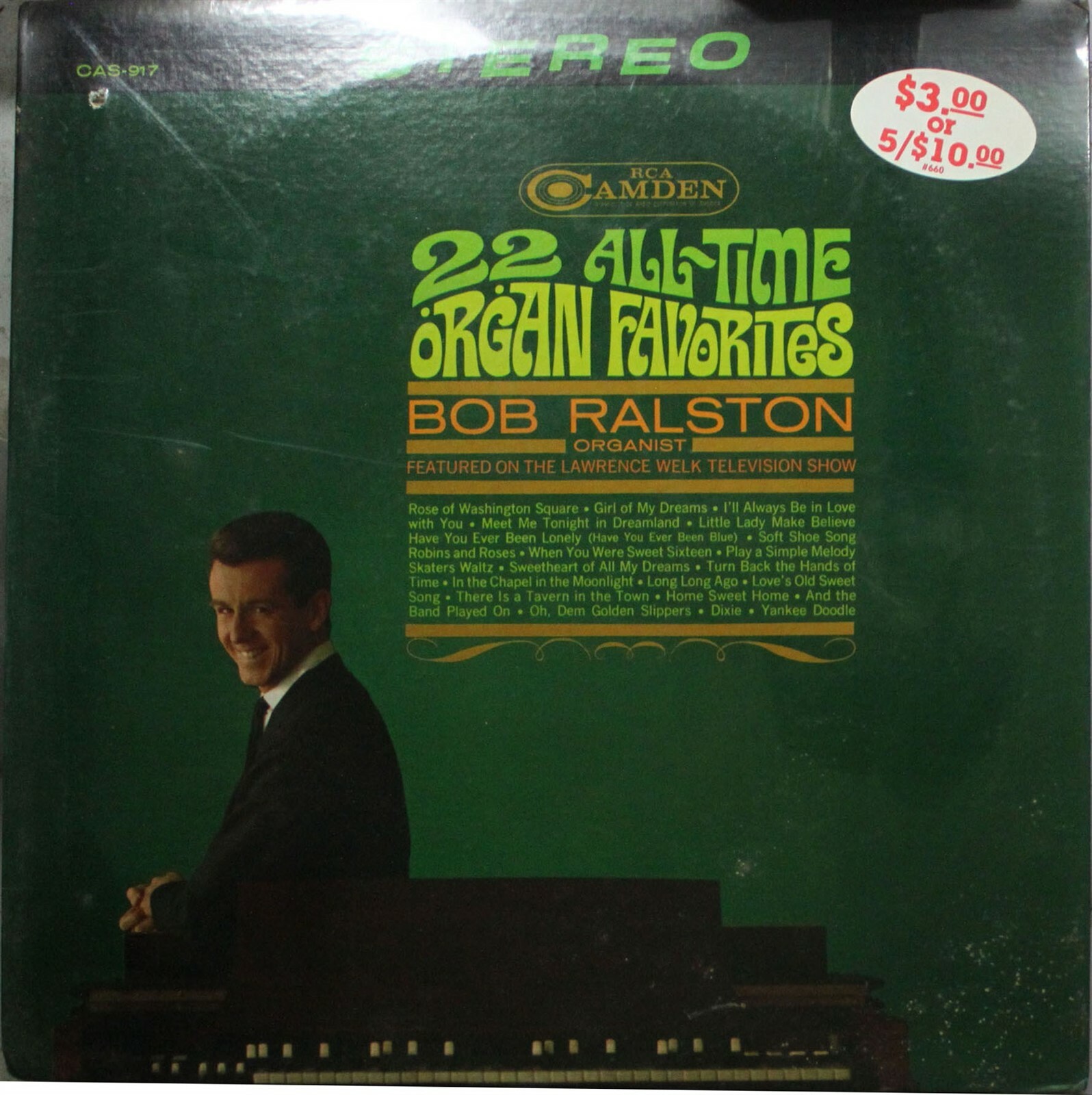 50'S & 60'S Sealed Lp Bob Ralston 22 All-Time Organ Favorites On Rca | eBay