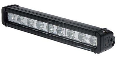 GENUINE GREAT WHITES 4WD LED LIGHT BAR 14" 45W 9 LED ONE ROW LOW MOUNT ...