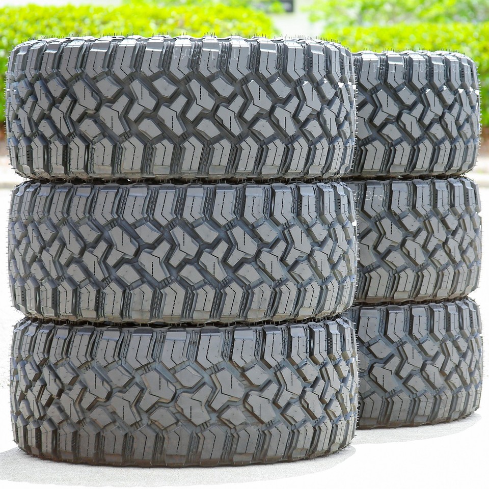 5 Tires Tesche Tires Ridge Blade X/MT LT 35X12.50R20 Load F 12 Ply MT M ...