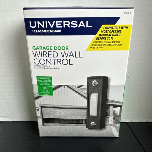Universal by Chamberlain Garage Door Wired Wall Control Button NEW | eBay