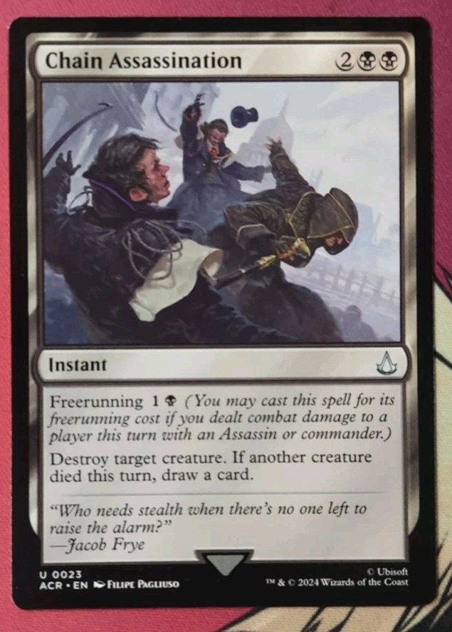 MTG - Chain Assassination - Assassin's Creed NM | eBay