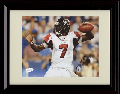 Unframed Michael Vick - Atlanta Falcons Autograph Promo Print - Passing ...