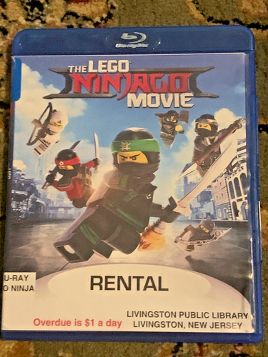 The Lego Ninjago Movie (Rental) Blu ray | eBay