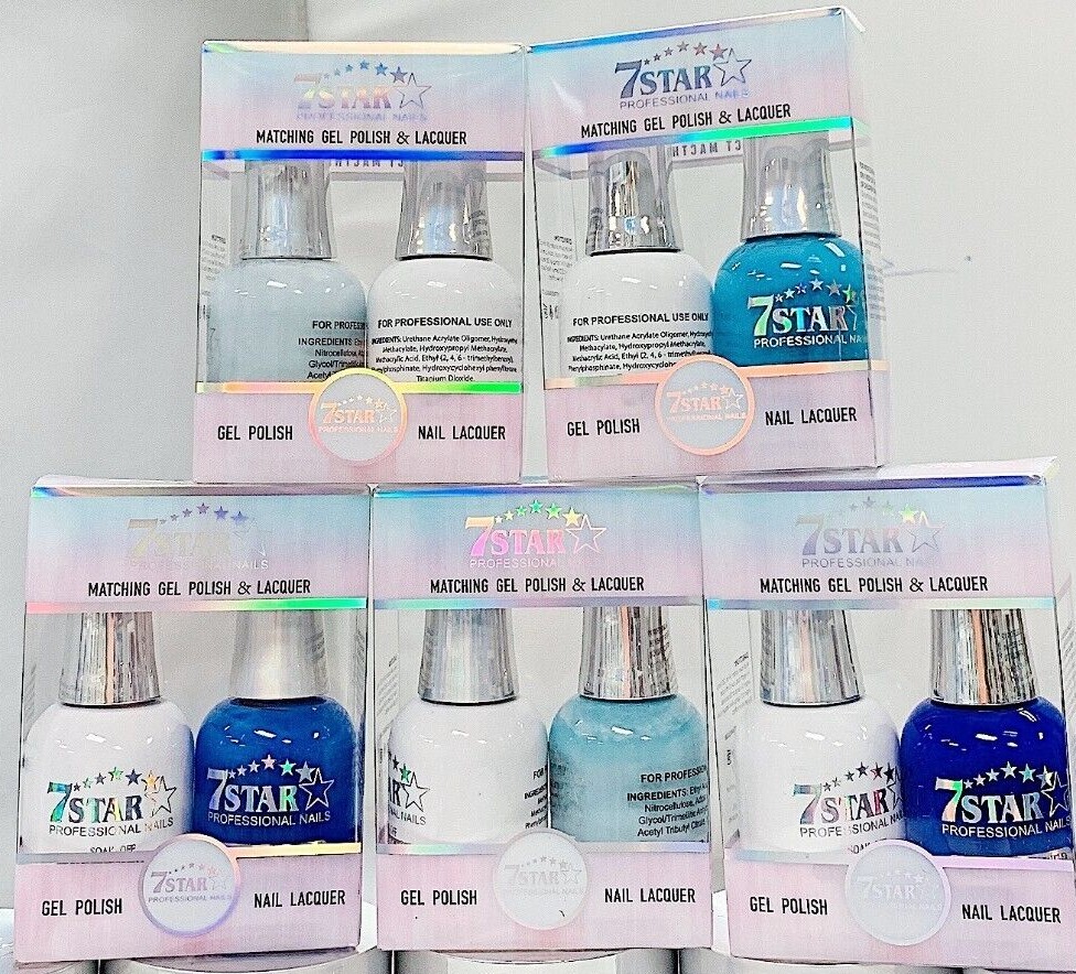 7 Star Duo (Gel & Polish) Color 201 to 437 Please Pick | eBay