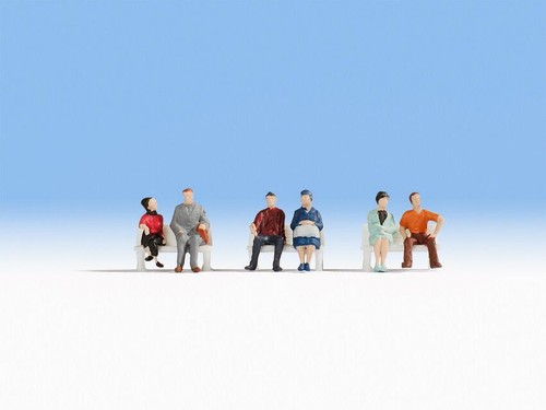 Hobby Series - Seated People (6) - OO/HO figures - Noch 18130 | eBay