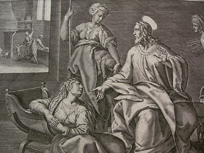 `CHRISTUS IM HAUSE VON MARTHA UND MARIA´ NACH AMBROSIUS FRANCKEN; (1585 ...