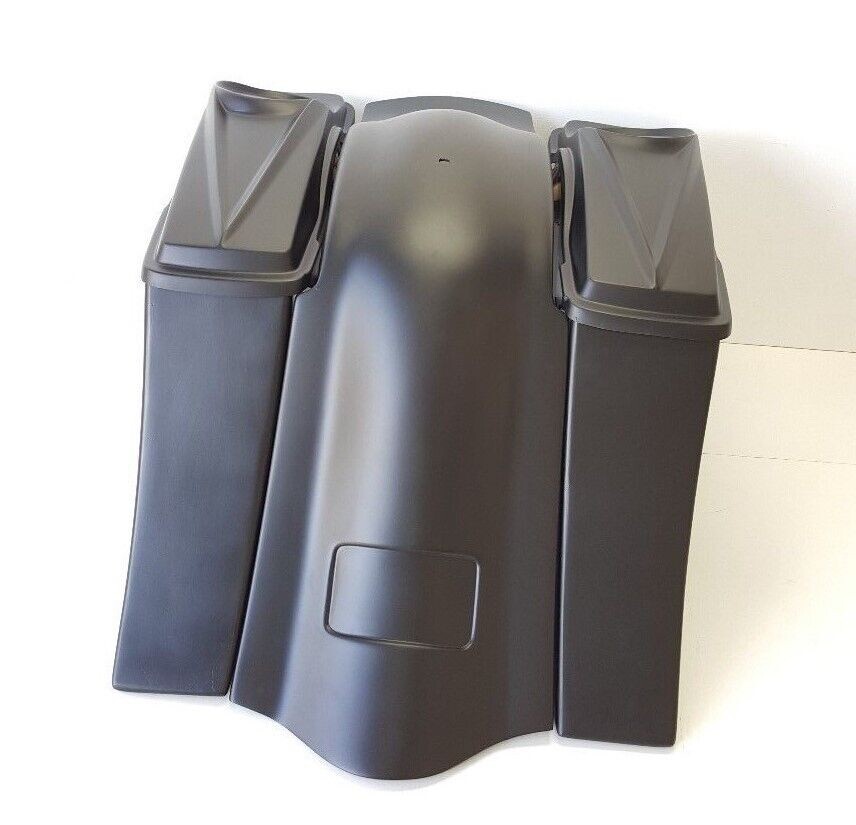 Harley Davidson 6" Slope 9" Down Stretched Saddlebags, Fender, Lids 97 ...