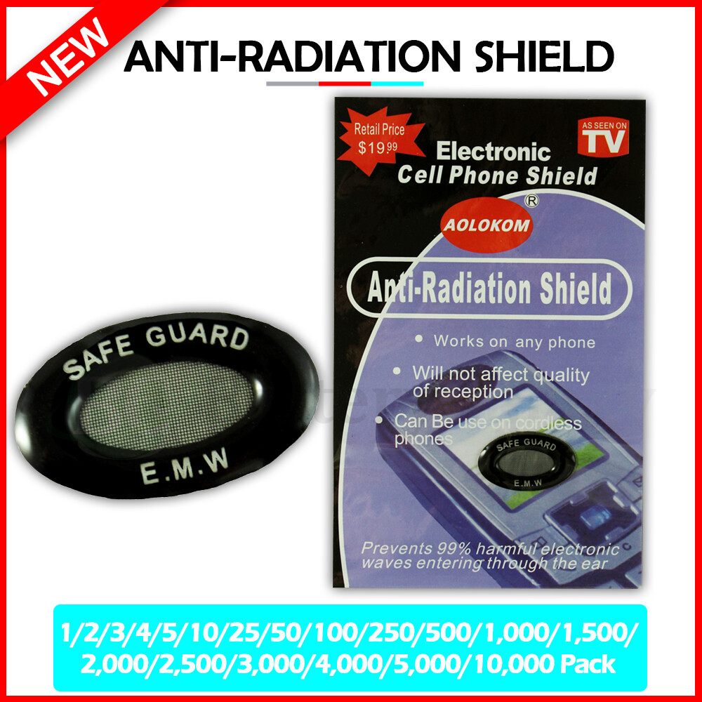 Lot 1-10000 Anti-Radiation Protection Shield for iPhone 12/Mini/Pro/Pro ...