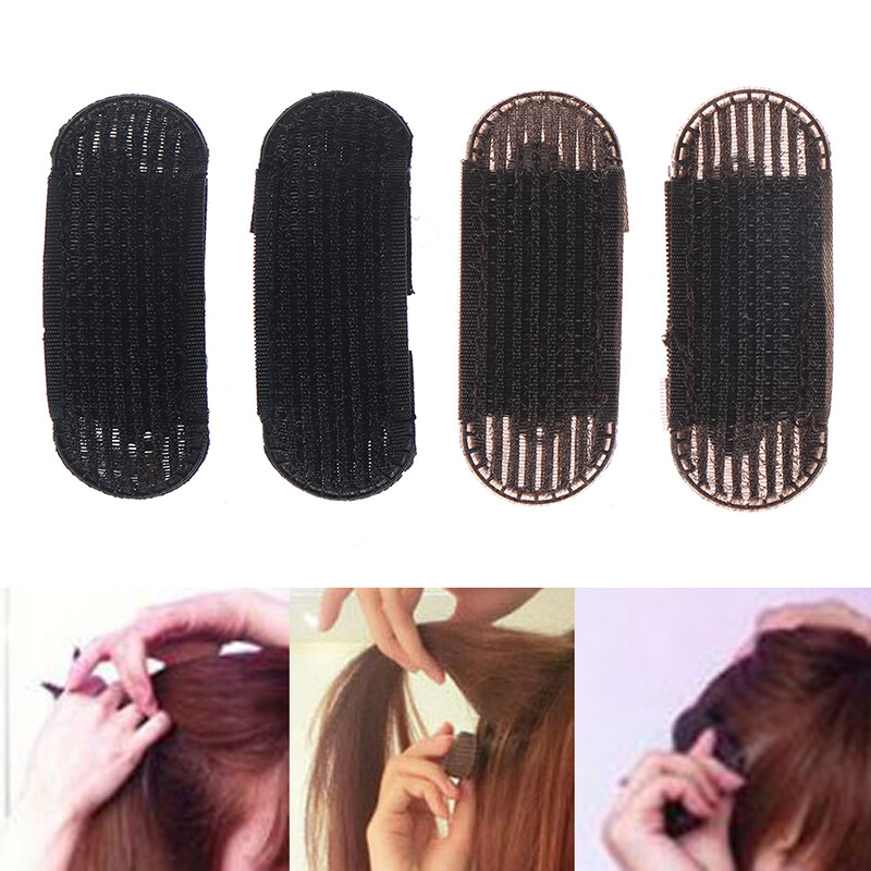 2PCS bump it up volume hair insert clip back beehive marking style tool ...