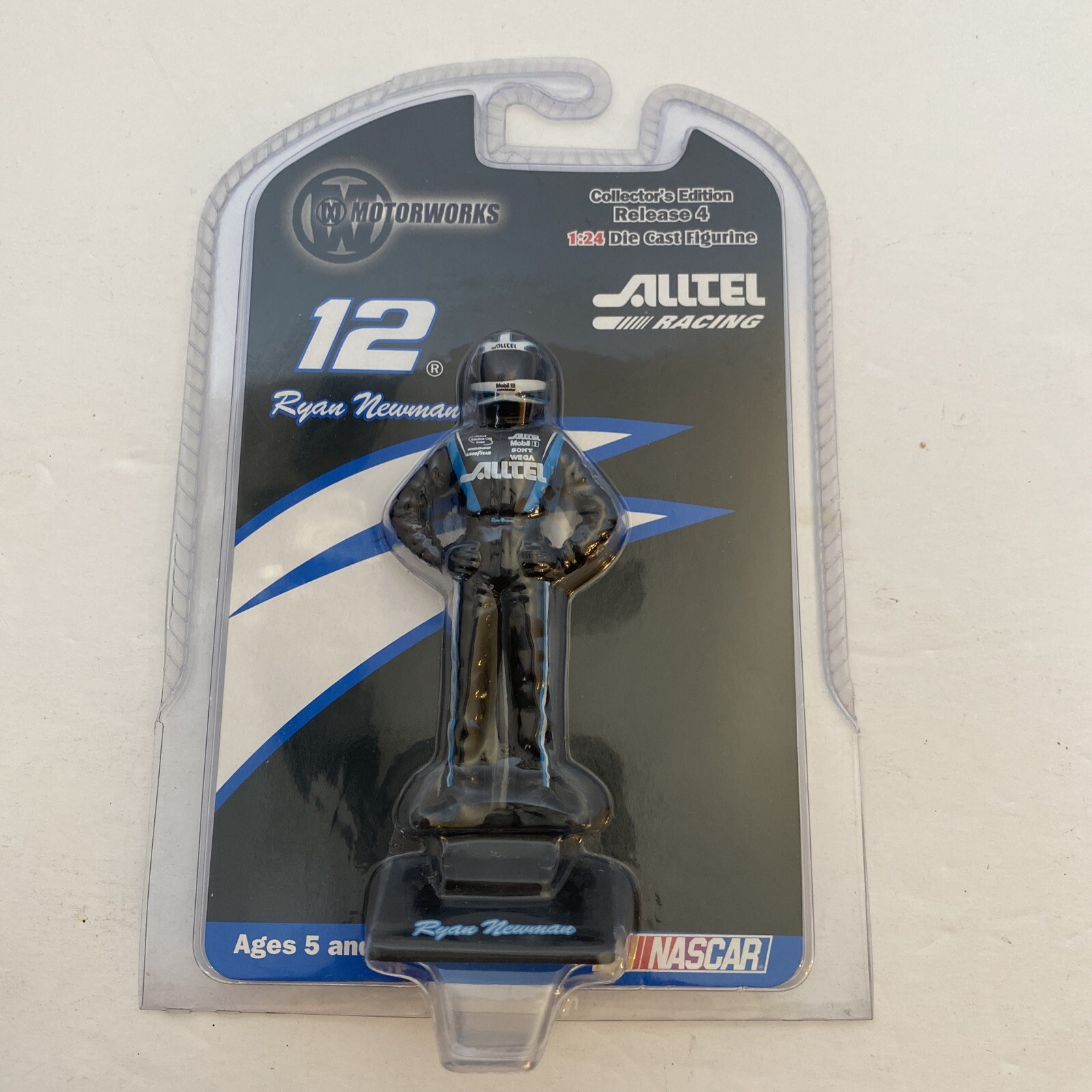 Ryan Newman Alltel Racing Motorworks Diecast Figurine #12 Issue #4 | eBay