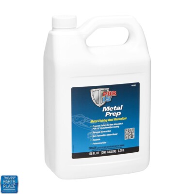 POR-15 Metal Prep Metal Etching Rust Neutralizer Non-Flammable Gallon ...