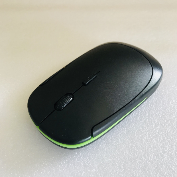 2pcs Wireless mouse ultra thin photoelectric mouse laptop desktop ...