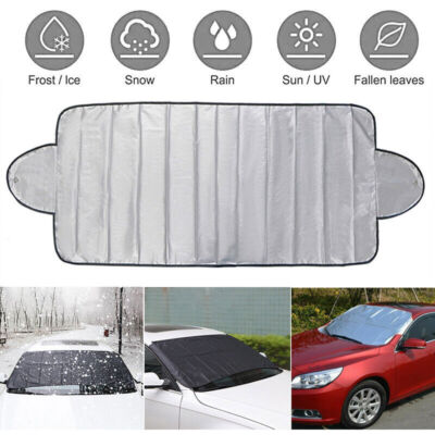 Reflective Car Windscreen Sun Shade Foldable Sunshade UV Blind Visor ...
