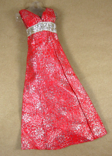 Superstar Barbie red silver Dress #9740 Brocade Dream GUAG 1978 vtg ...
