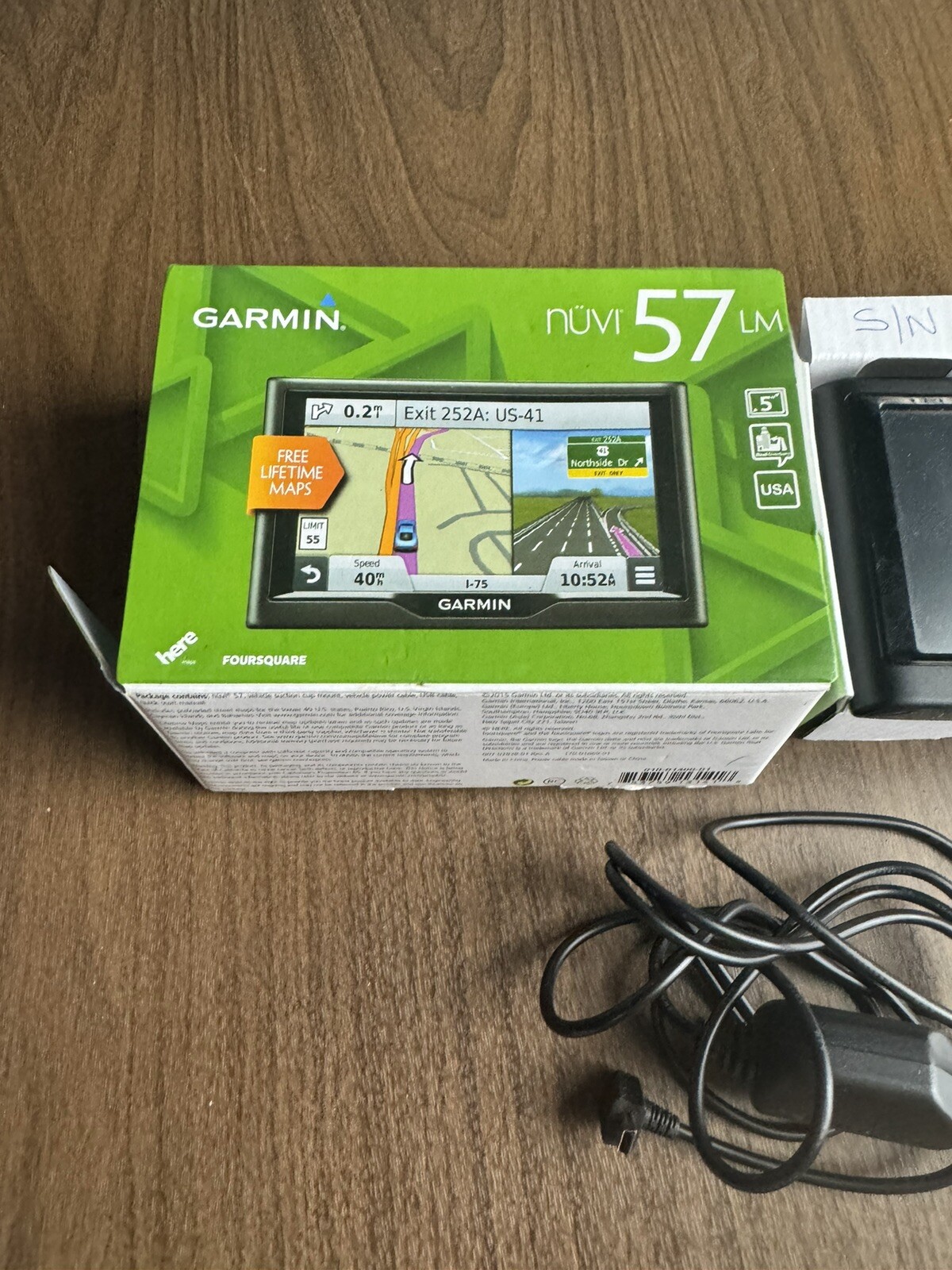 (L) Garmin Nuvi 57 LM 5" Touchscreen GPS Navigation System Bundle | eBay