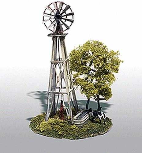Woodland Scenics "Scenic Details" HO Scale "The Windmill" Building Kit ...