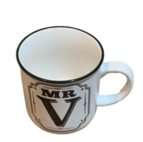 Alphabet Mug Mr / Mrs / Miss Men's Women's Gift Mug Birthday ...