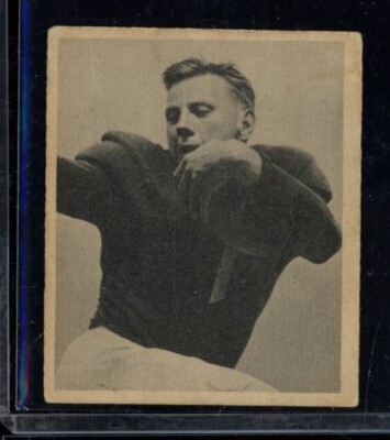 1948 Bowman #102 Elmer Angsman Notre Dame SP Creasing Upper Right GD ...
