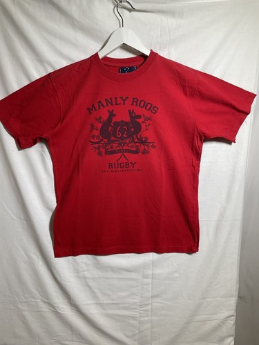Manly Roos Tshirt Size S Rugby MAMBO | eBay Australia